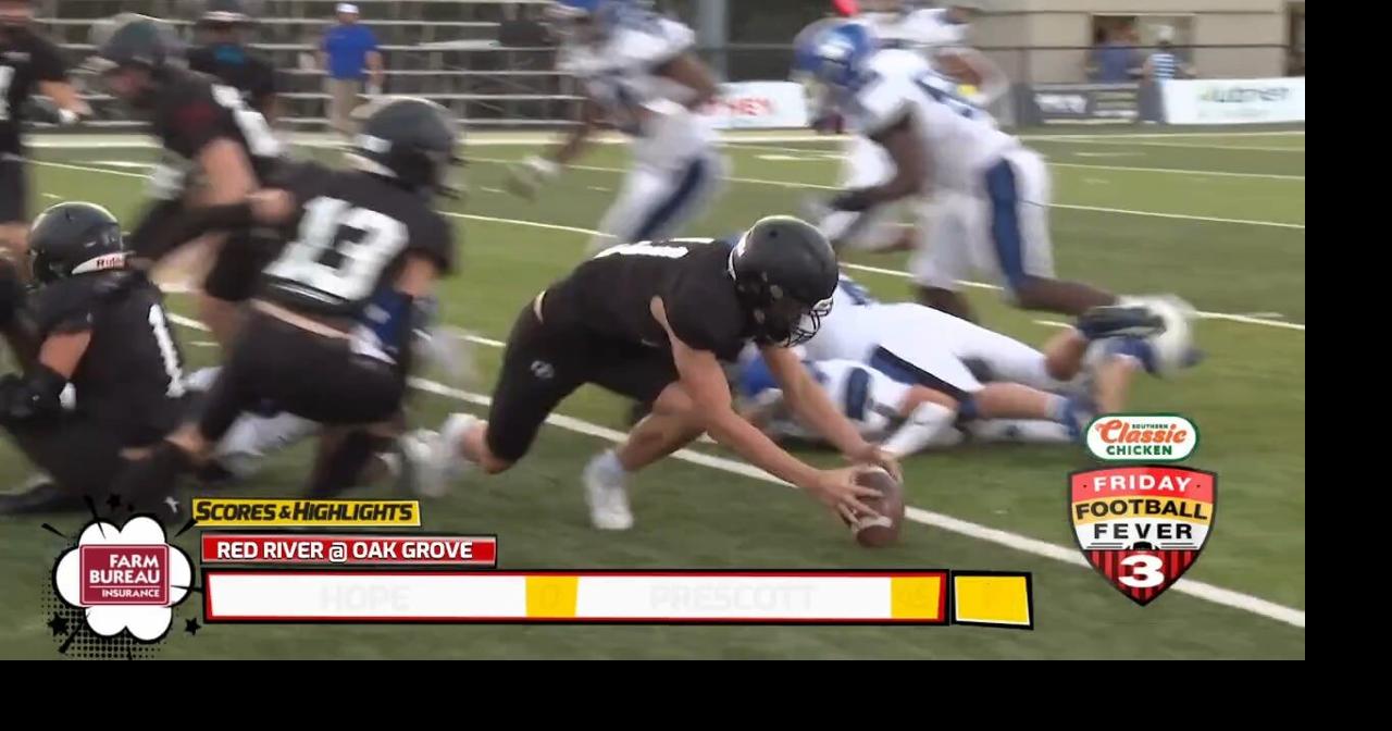 Red River @ Oak Grove | Friday Football Fever Highlights | ktbs.com