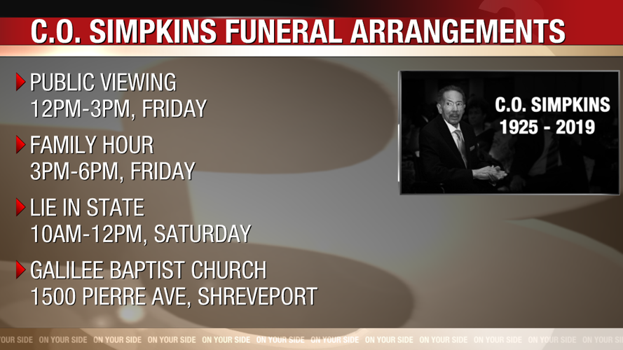 Civil rights icon Dr. C.O. Simpkins to be laid to rest Saturday | News ...