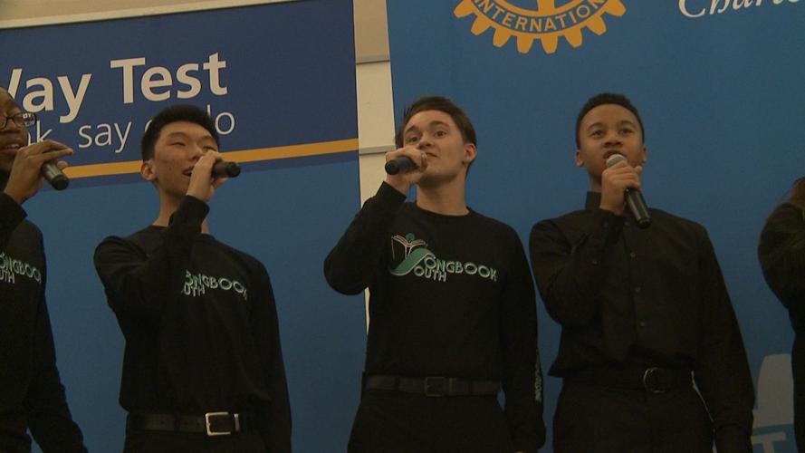 Songbook South Jazz Ensemble serenades Shreveport Rotary Club on World ...