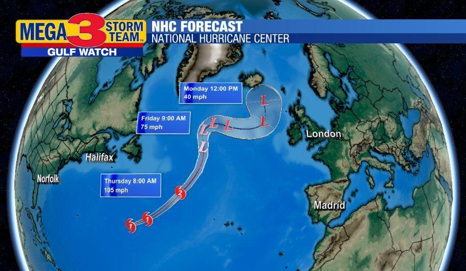 Martin becomes the 7th hurricane of the season | StormTeam 3 Weather ...