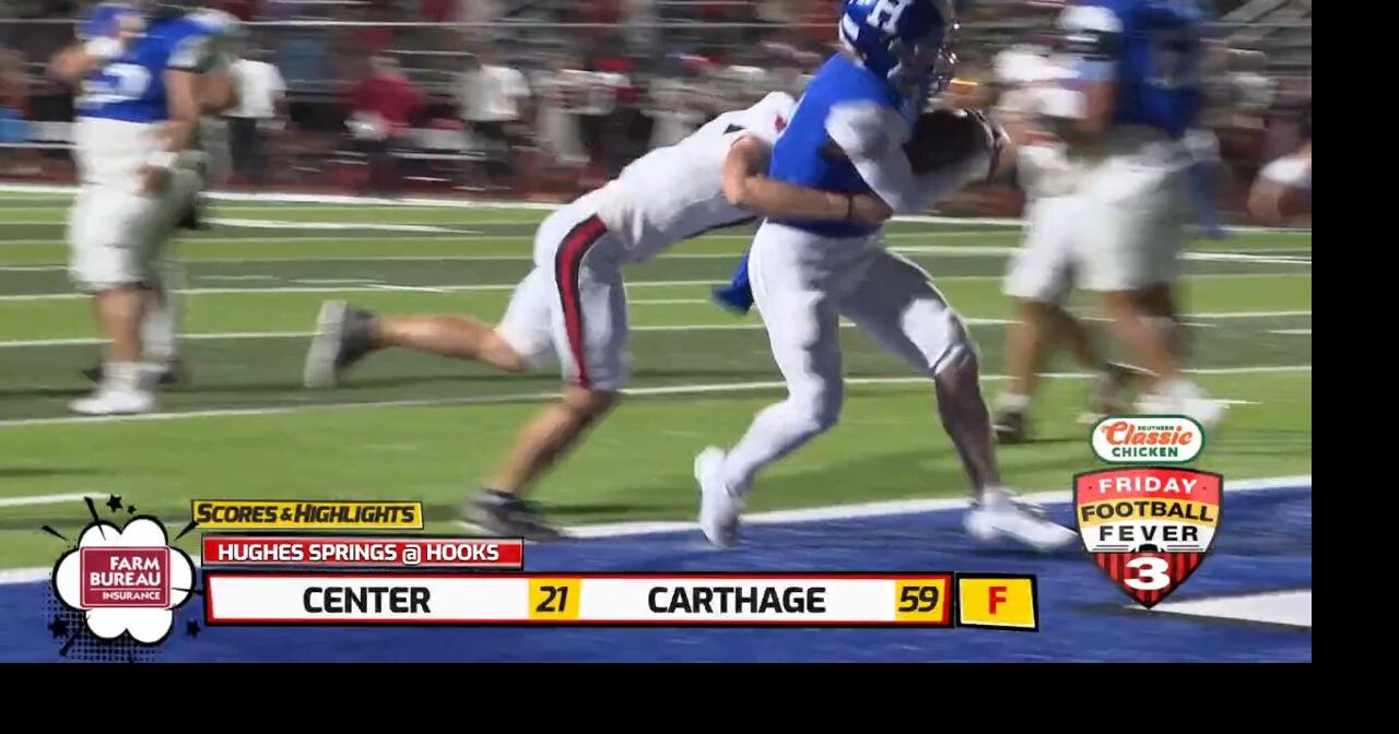 Hughes Springs @ Hooks | Friday Football Fever Highlights | ktbs.com