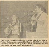 Deadly plane crash that claims singer/songwriter Jim Croce remembered ...
