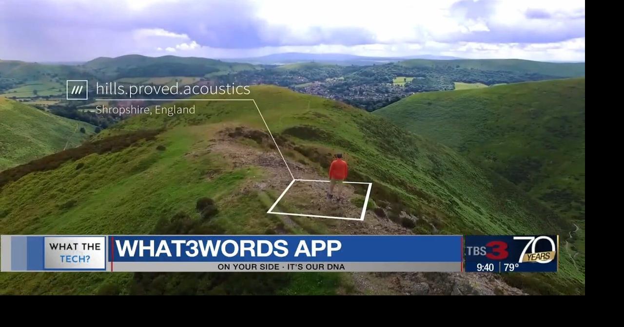 What the Tech: What3Words app helps spot your location | News | ktbs.com
