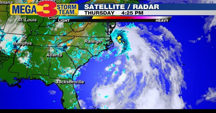 Tropical Storm Fay forms off the North Carolina coast | Hurricane ...