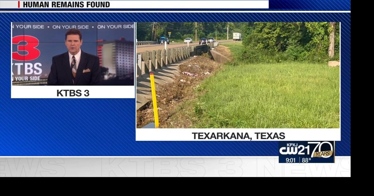 Human remains found in Texarkana creek bed | News | ktbs.com