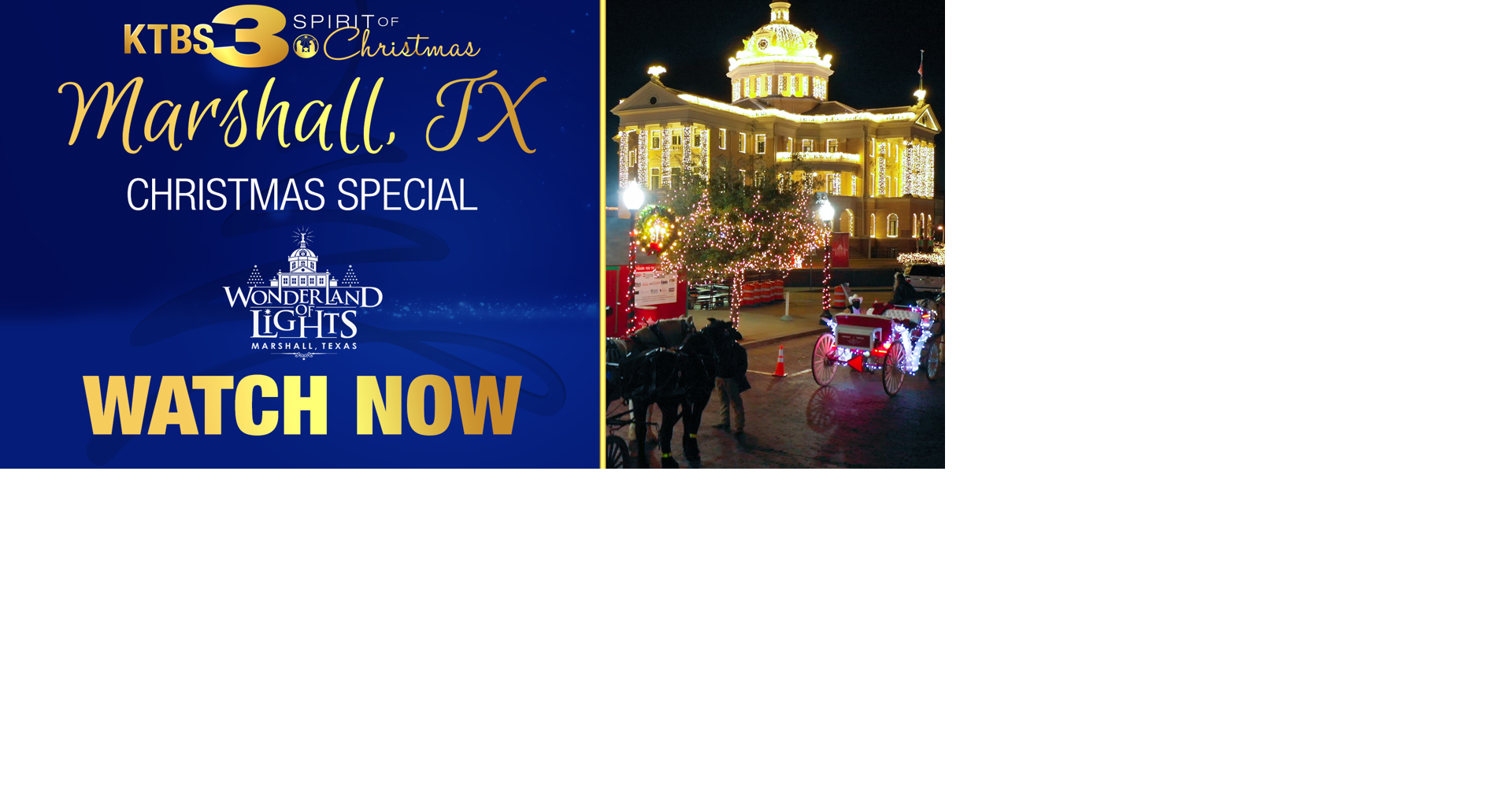 KTBS 3 special highlights Marshall and all it has to offer this holiday ...