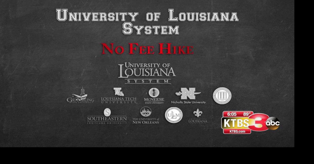 LSU and Southern University increasing student fees | News | ktbs.com