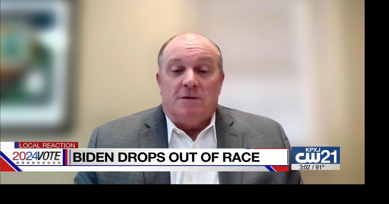 KTBS 3's Political Analyst Scott Hughes reacts to Biden pulling out of election | News | ktbs.com