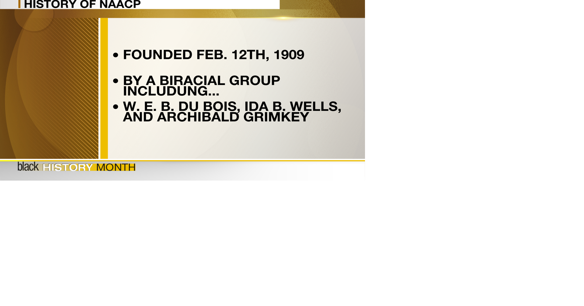 NAACP founding day | Community | ktbs.com
