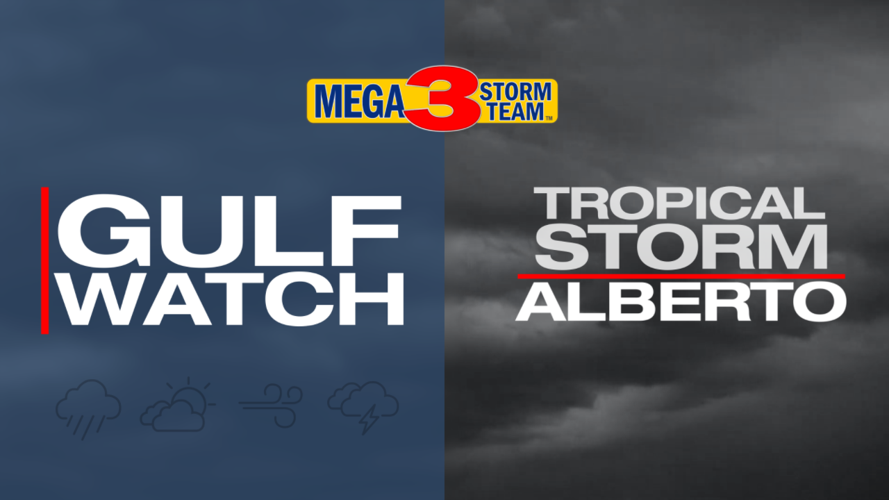 Tropical Storm Alberto forms in southwest Gulf, 1st named storm of the ...