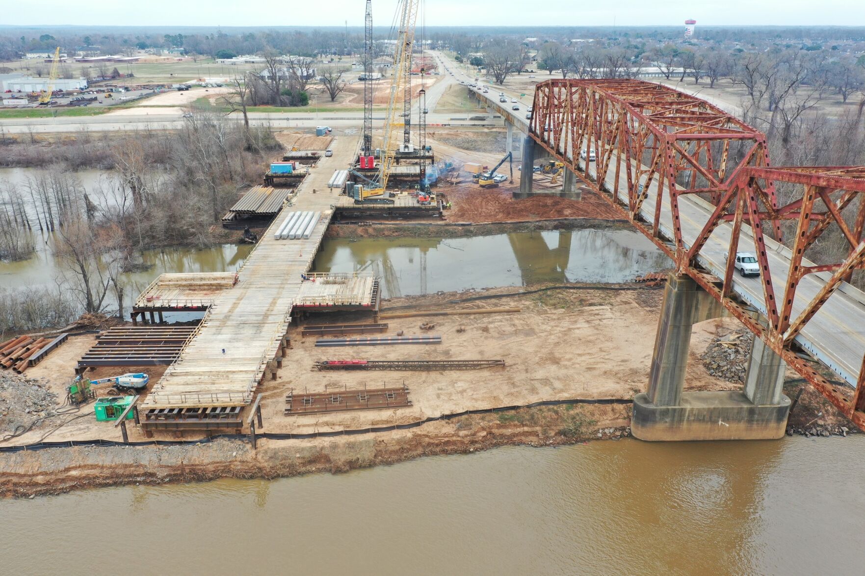 Jimmie Davis Bridge project reaches another milestone | News | ktbs.com