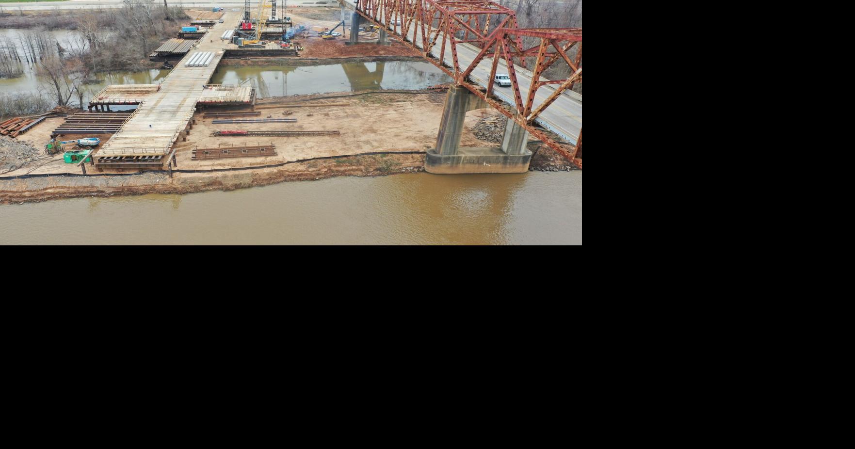 Jimmie Davis Bridge project reaches another milestone | News | ktbs.com
