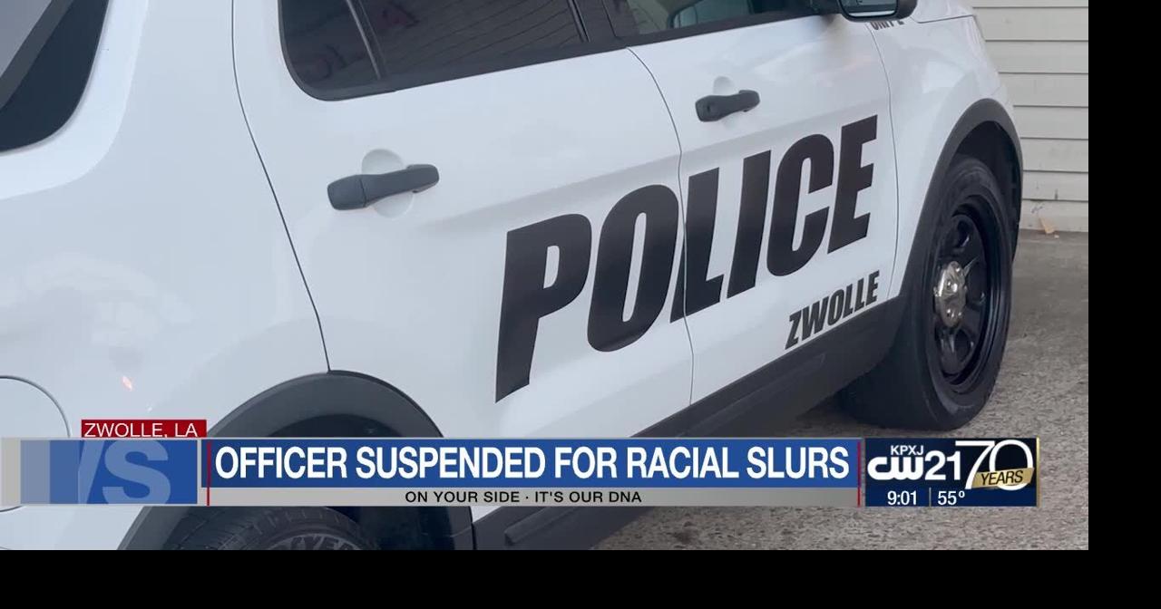 Zwolle police officer caught on video using racial slur, suspended ...