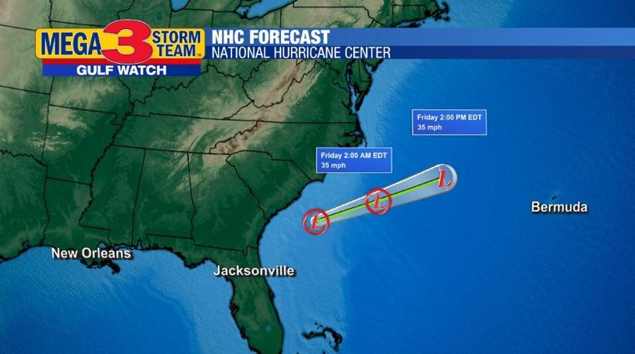 Tropical Depression Mindy moves into the Atlantic | StormTeam 3 Weather ...