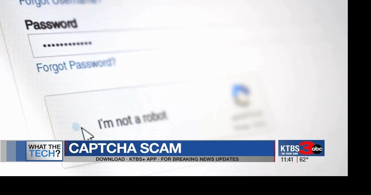 What the Tech: CAPTCHA scam | News | ktbs.com