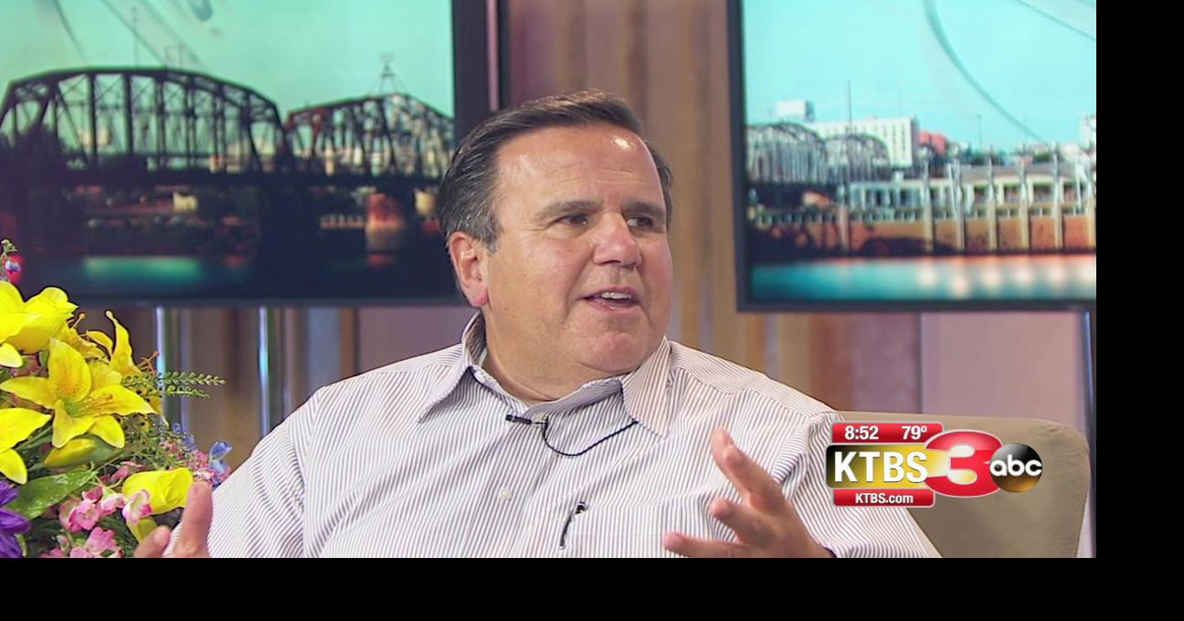 Bob Griffin talks with George Sirven about the KTBS 3 St. Jude Dream ...