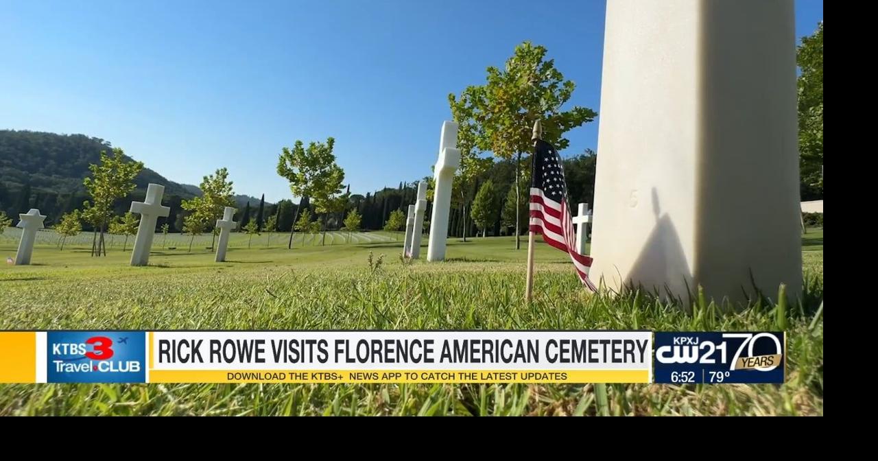 Rick Rowe visits the Florence American Cemetery | Community | ktbs.com