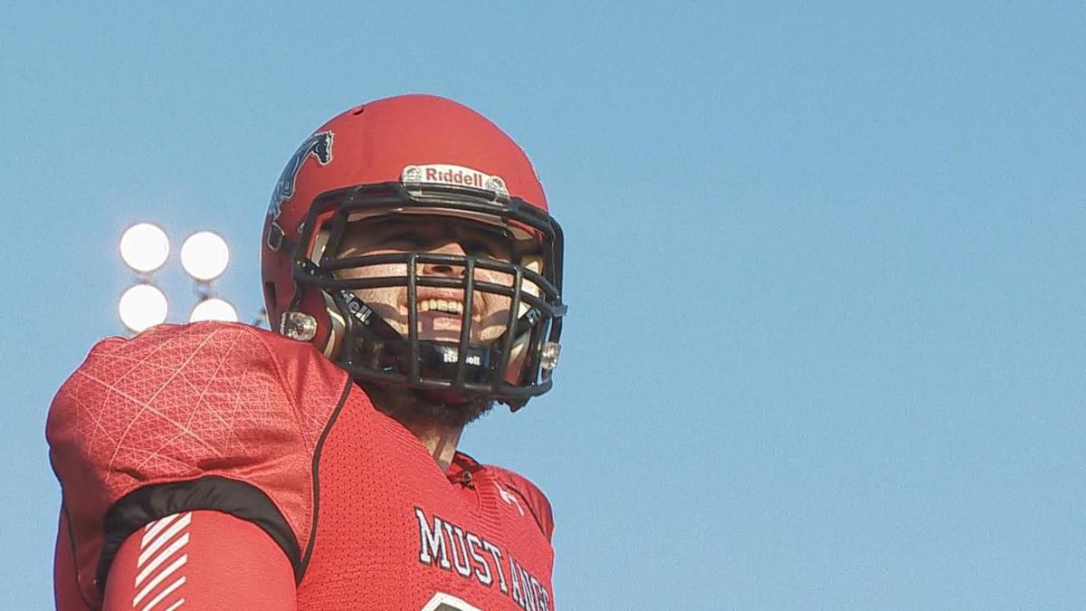 Play of a Lifetime: Hughes Springs’ Justin Myrick plays football for ...
