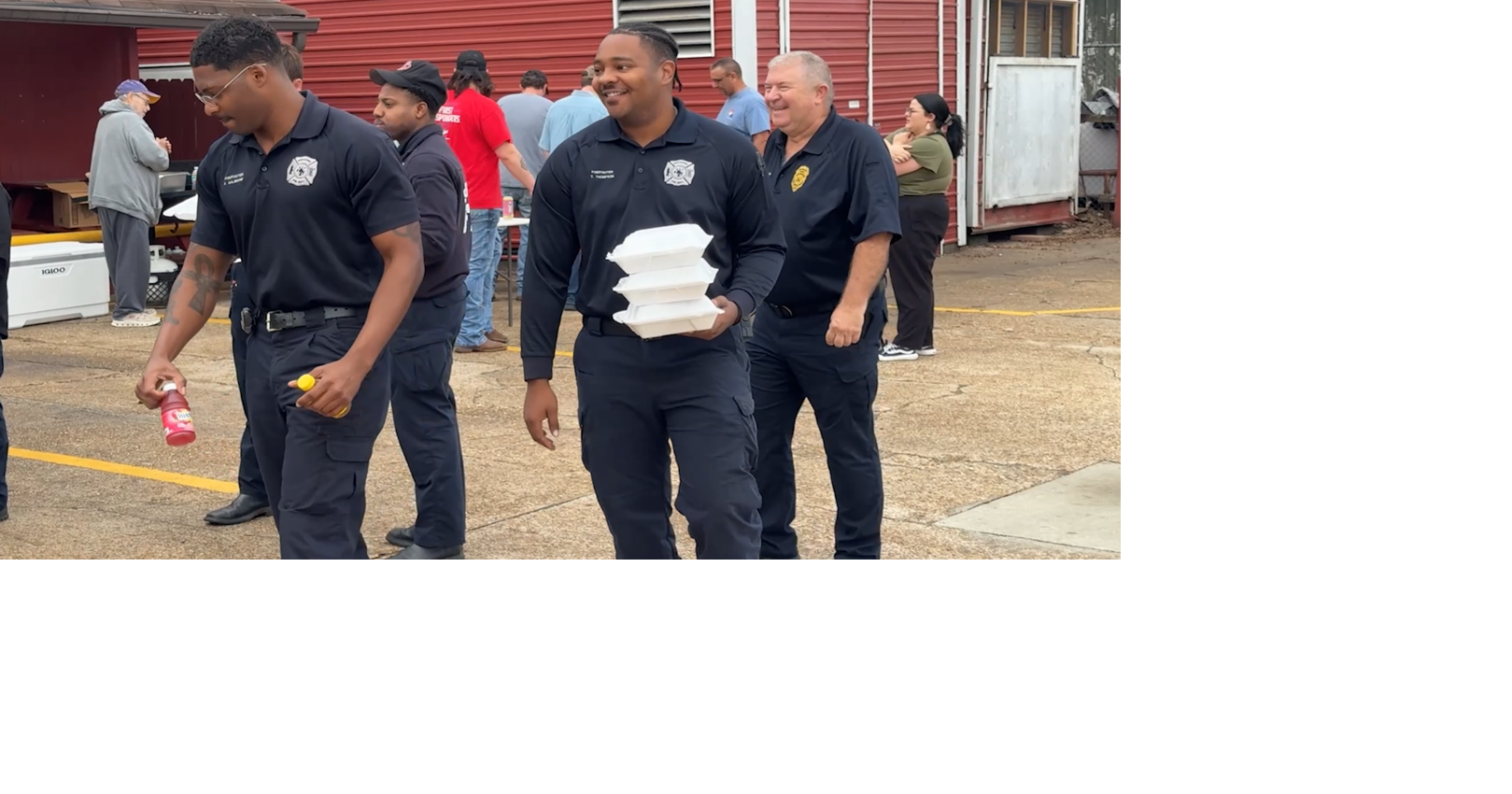First Responder Support Team serves Christmas breakfast to local first ...