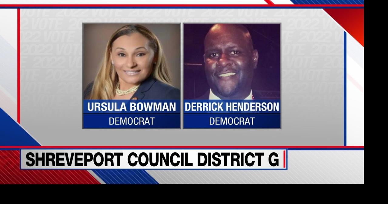 Bowman, Henderson in runoff for City Council District G seat | In Case ...
