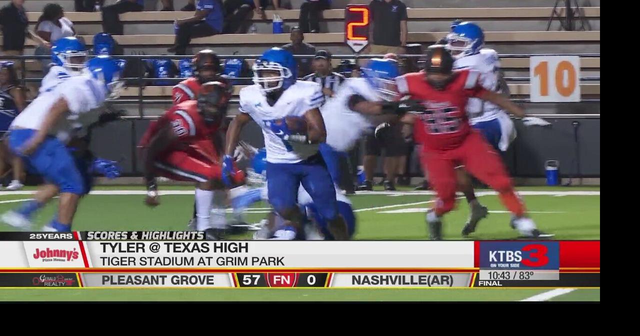 Tyler @ Texas High | Friday Football Fever Highlights | ktbs.com