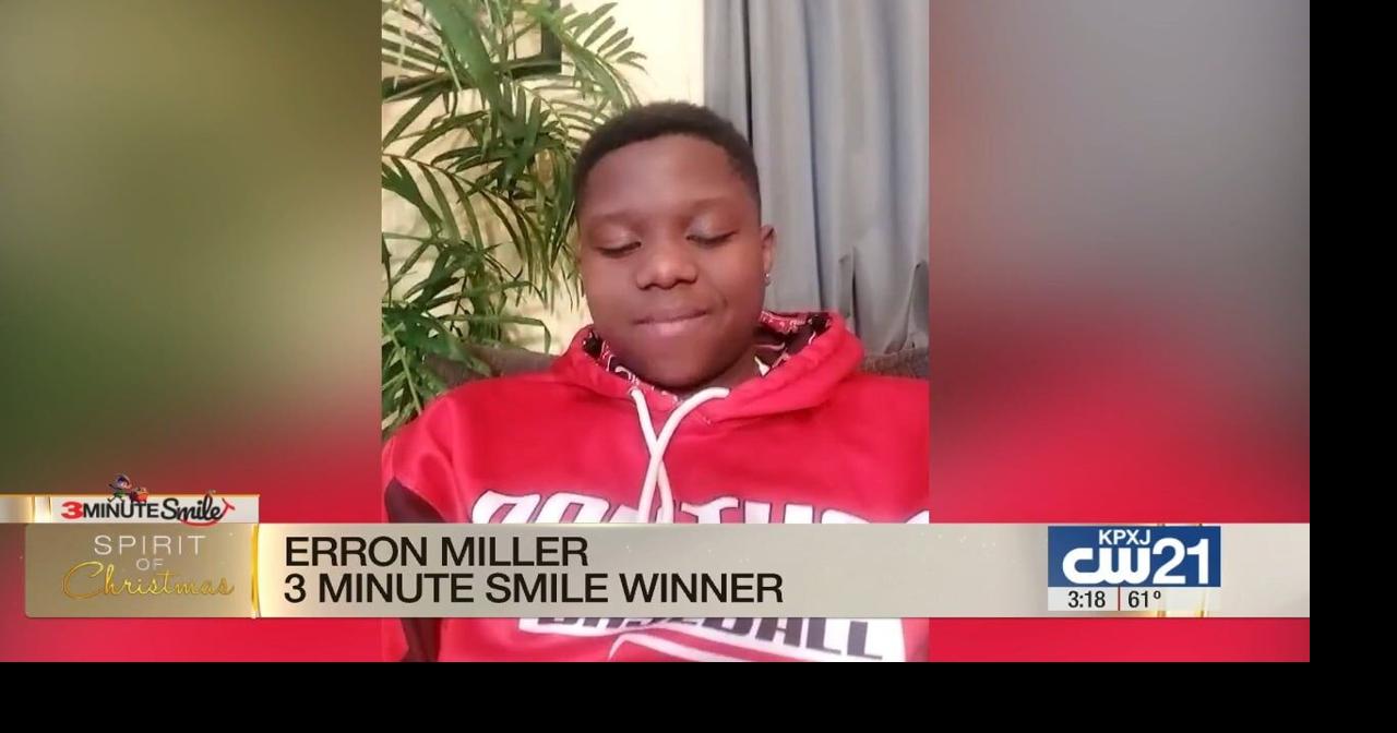 Erron Miller is the latest KTBS 3 Minute Smile Winner | 3 Minute Smile ...