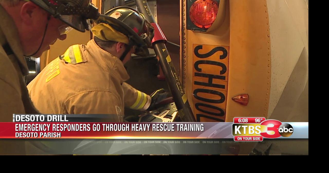 Emergency responders improve skills with heavy rescue training drills ...