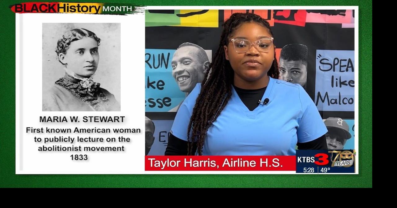 Saluting the life of Maria Stewart for Black History Month | Community ...
