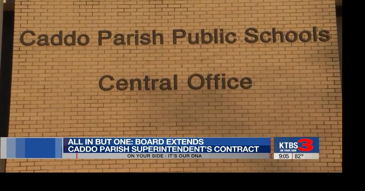 Caddo School Board extends superintendent's contract | News | ktbs.com