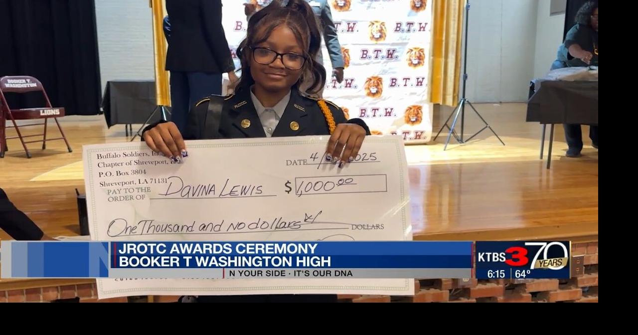 Booker T. Washington High holds JROTC awards | In Case You Missed It ...