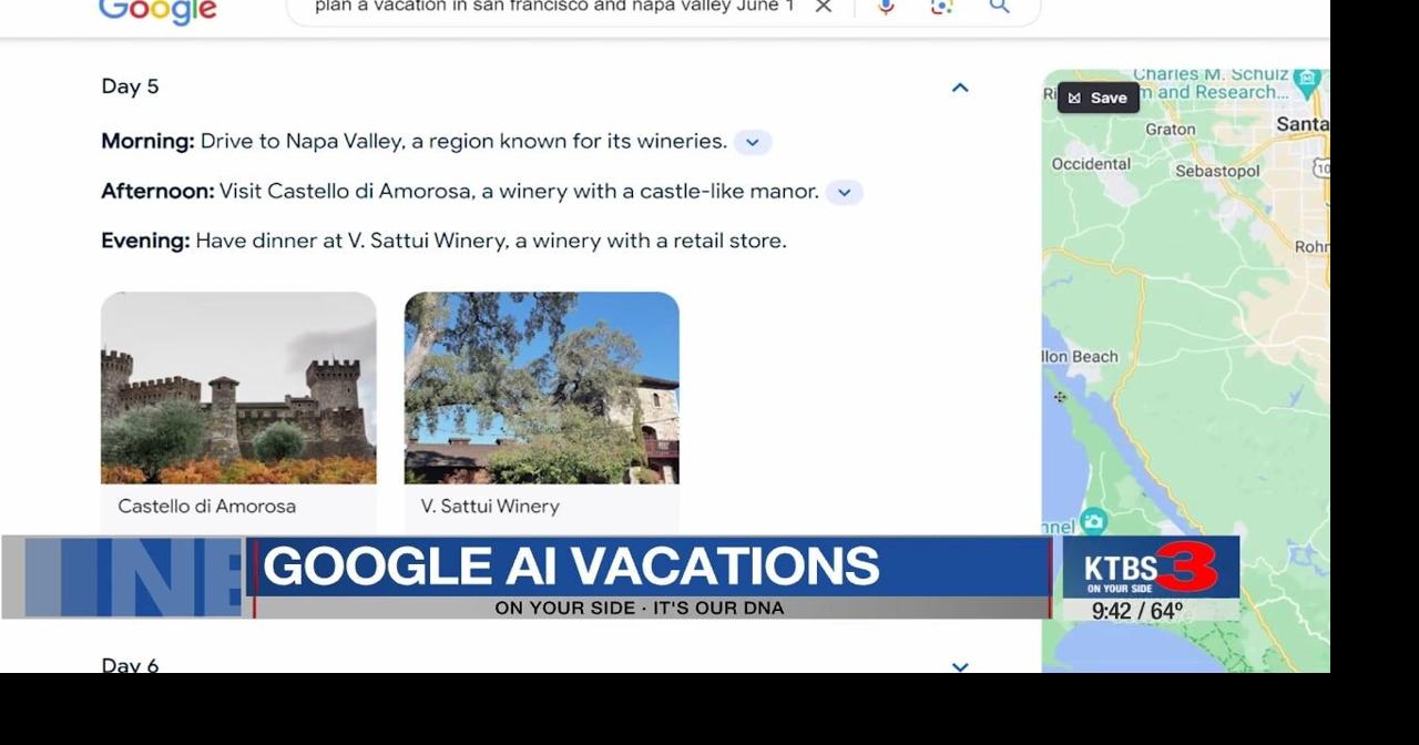 What the Tech? Google AI vacations | Entertainment | ktbs.com