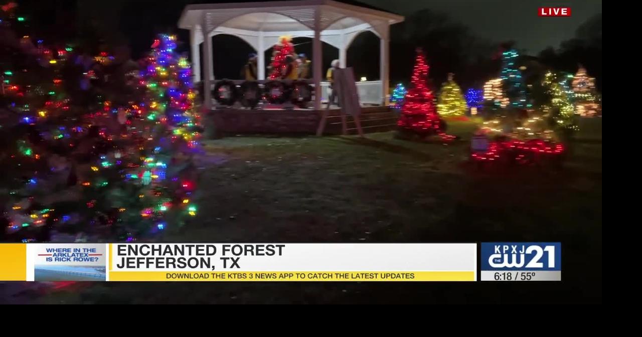 Where in the ArkLaTex is Rick Rowe? Enchanted Forest in Jefferson, Tx ...