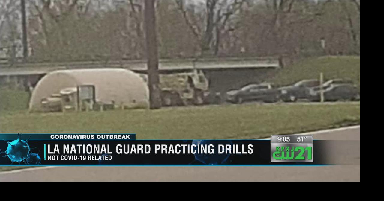 National Guard tents set up for training | News | ktbs.com