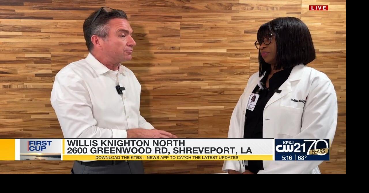 First Cup with First News: Willis Knighton North | Stroke Awareness ...