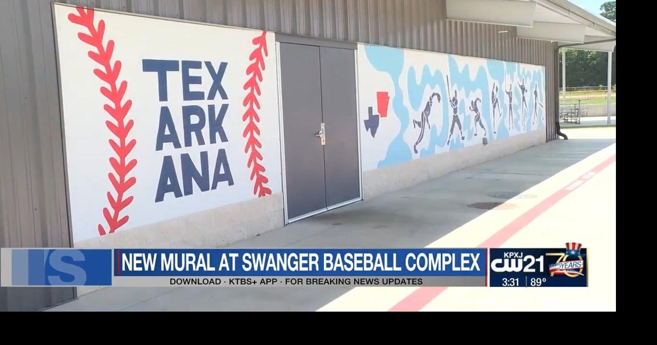 Texarkana unveils new mural at Swanger Baseball Complex | Texarkana ...