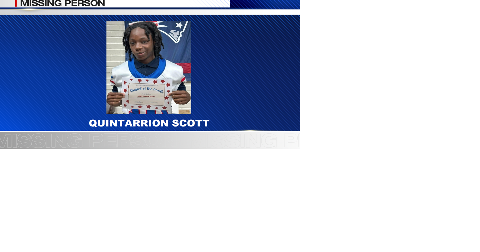 UPDATE: SPD says he has been located and he is safe | News | ktbs.com