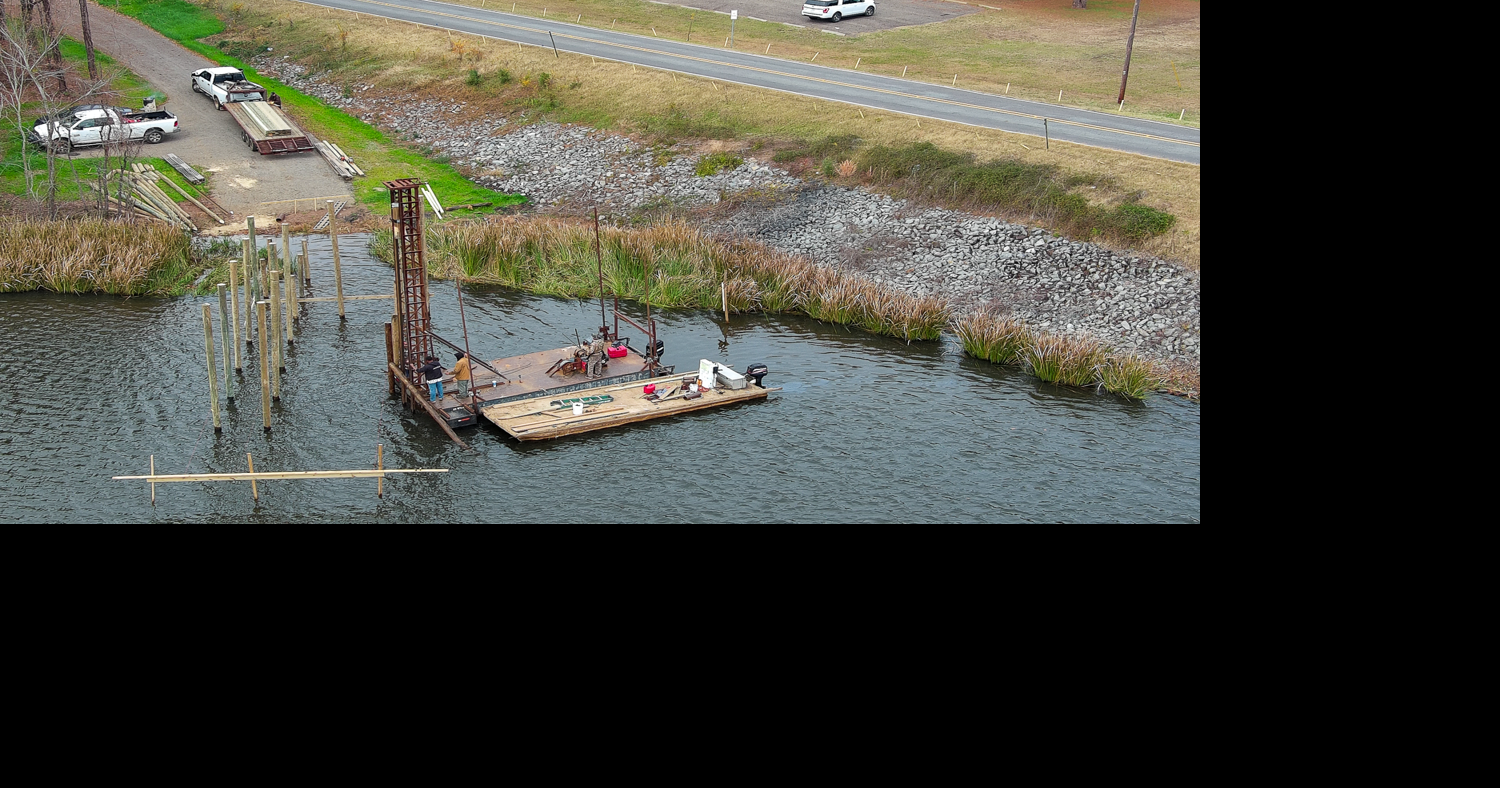 Black Bayou Lake emergency boat launch under construction | News | ktbs.com