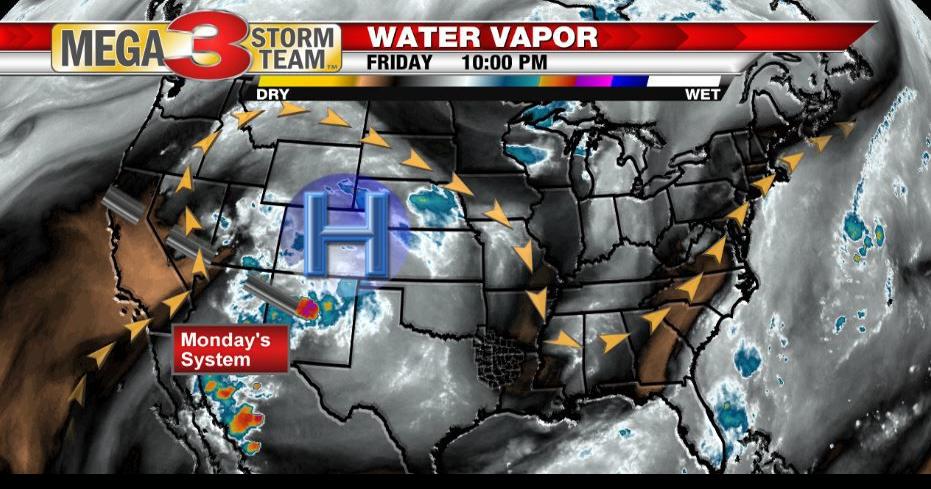 Next Weather Maker for the first of next week | StormTeam 3 Weather ...