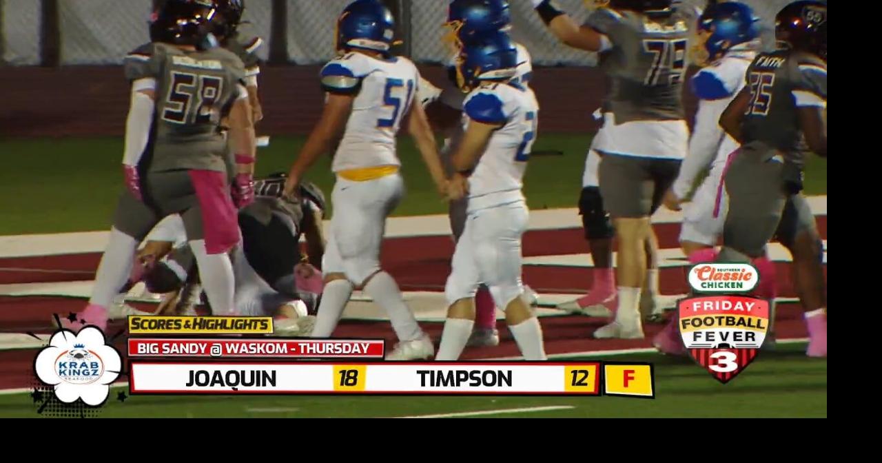 Big Sandy @ Waskom | Friday Football Fever Highlights | ktbs.com