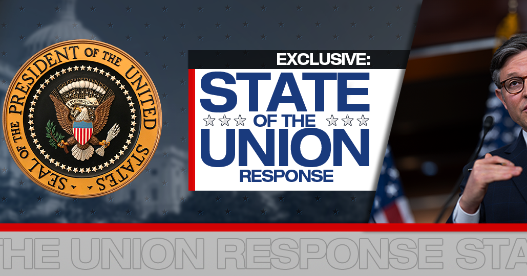 House Speaker Mike Johnson reacts to President's State of the Union ...