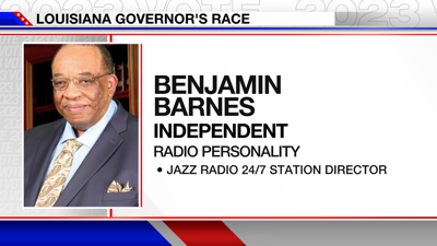 Benjamin Barnes | Louisiana Governor | ktbs.com