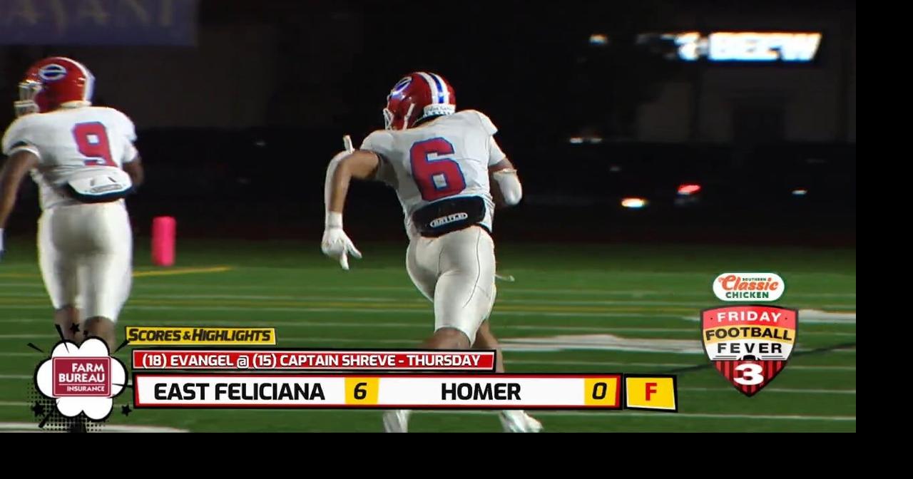 Evangel @ Captain Shreve | Friday Football Fever Highlights | ktbs.com