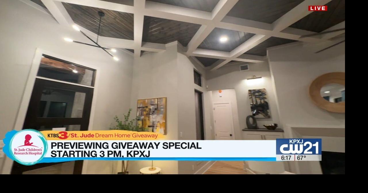 KTBS 3 St. Jude Dream Home Giveaway begins at 3 p.m. on KPXJ CW 21 and ...