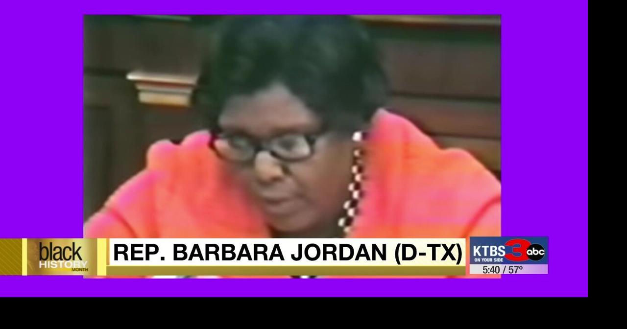 Barbara Jordan | Black History | ktbs.com