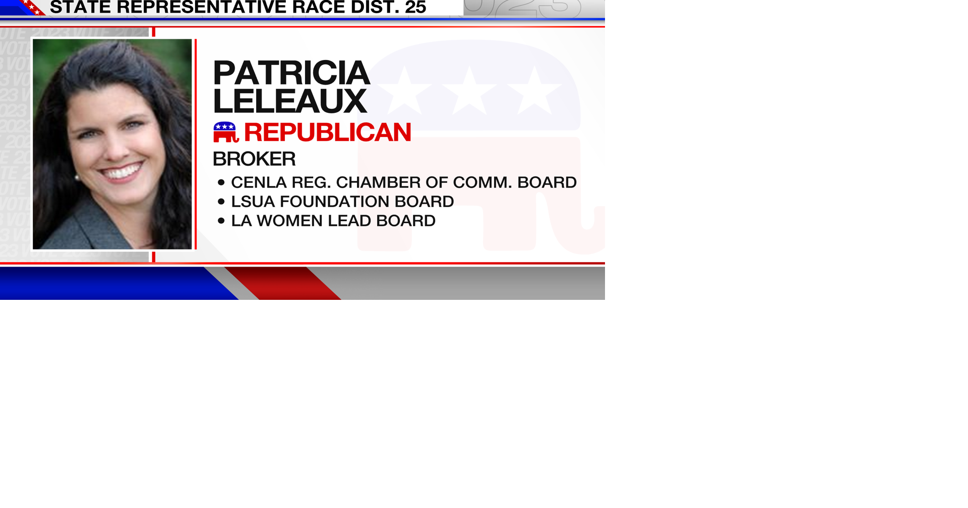 Louisiana State Representative District 25 - Patricia Leleux ...