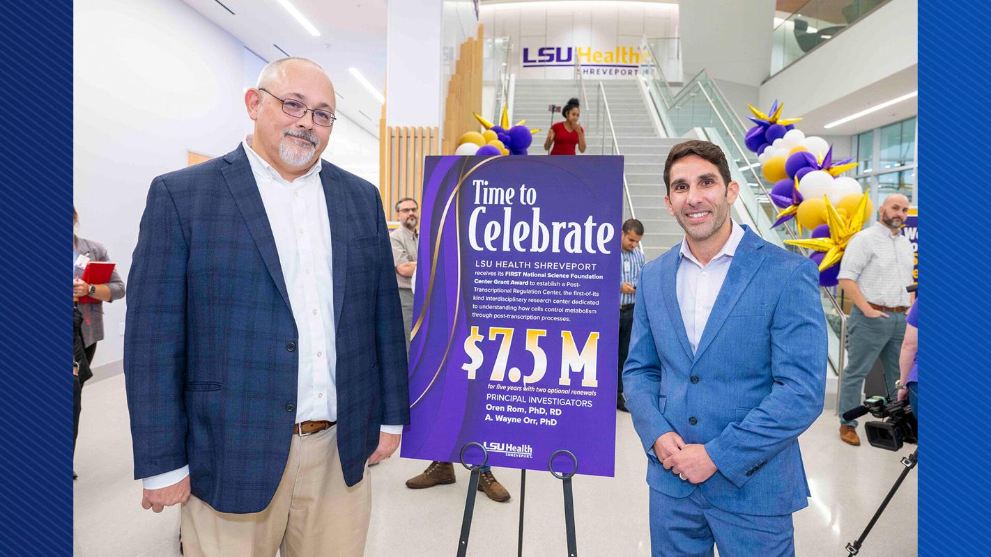 LSU Health Shreveport awarded $7.5 million NSF Grant to launch new ...