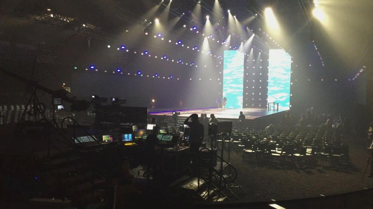 Hirsch Coliseum transforms into a pageant stage for Miss USA and Miss ...
