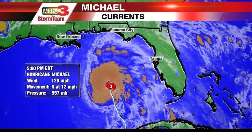 Hurricane Michael now a Category 3 | News | ktbs.com