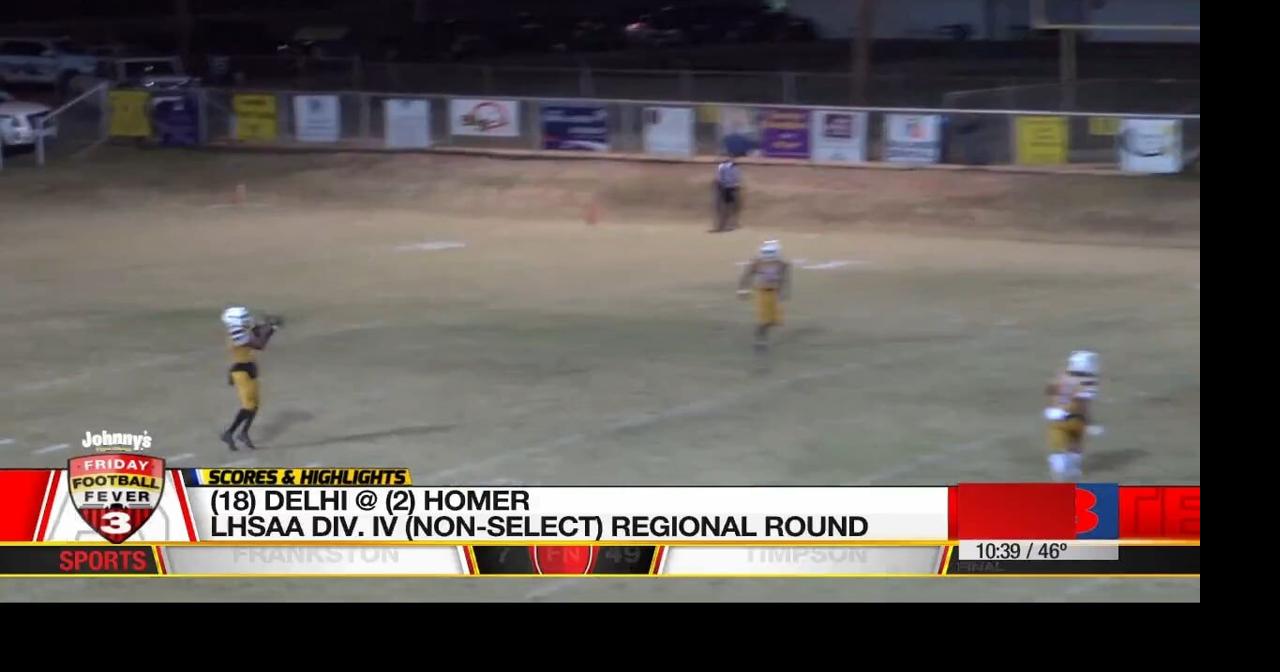 Delhi @ Homer | Friday Football Fever Highlights | ktbs.com