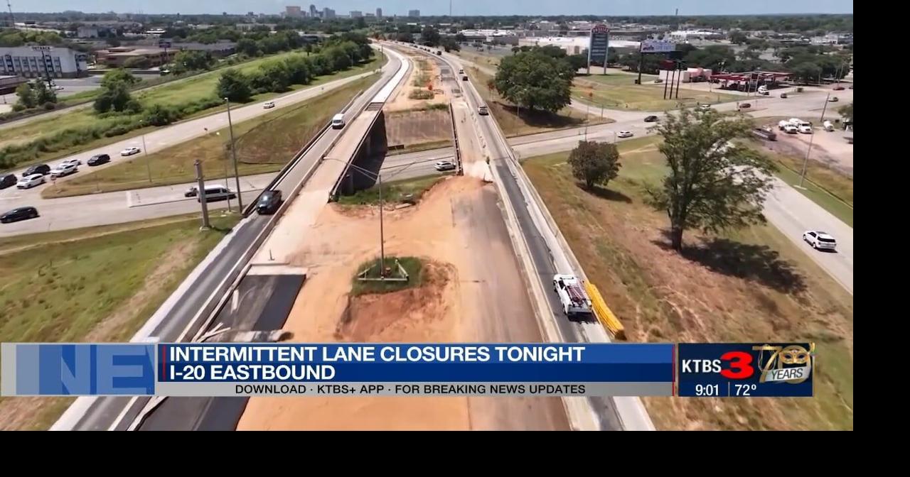 I-20 project enters final phase; lane swaps scheduled next week | News ...